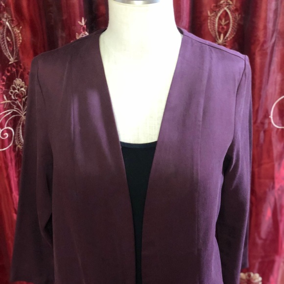Harlowe & Graham | Jackets & Coats | Plum Colored Blazer | Poshmark